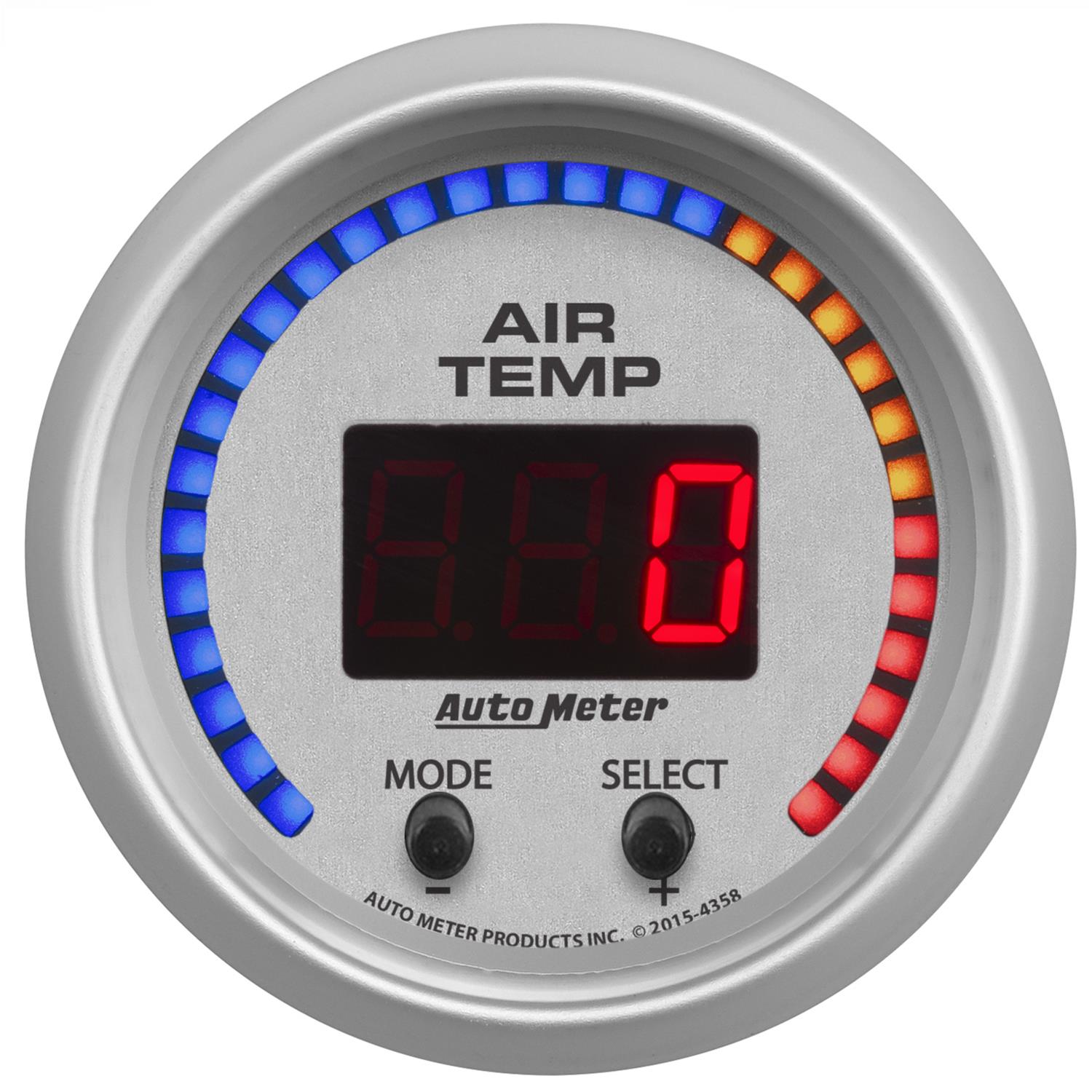 AutoMeter 4358 AutoMeter Ultra-Lite Digital Gauges | Summit Racing
