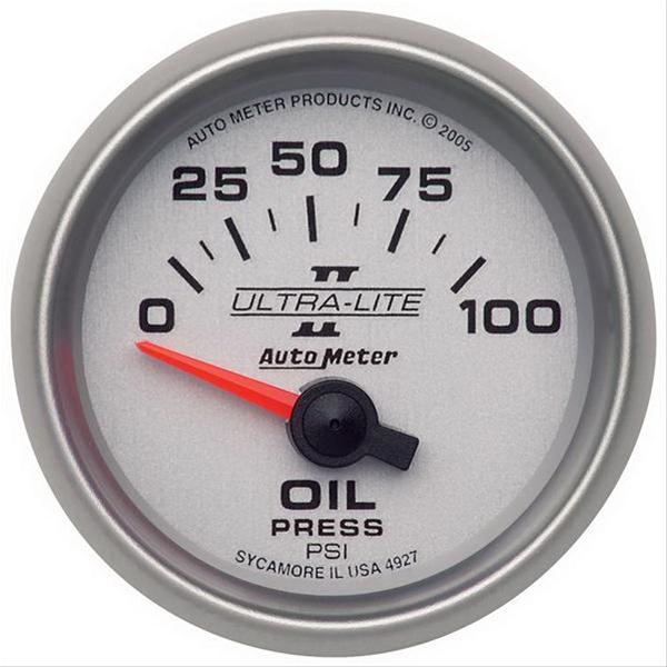 AutoMeter 4927 AutoMeter Ultra-Lite II Analog Gauges | Summit Racing