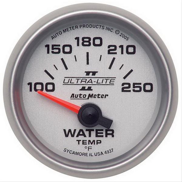 AutoMeter 4937 AutoMeter Ultra-Lite II Analog Gauges | Summit Racing