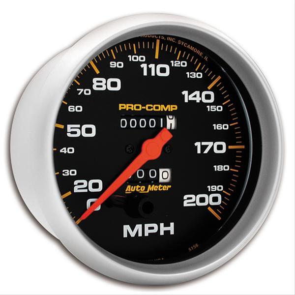 AutoMeter 5156 AutoMeter Pro-Comp Series Speedometers | Summit Racing