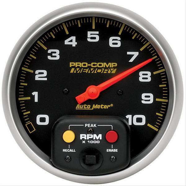 AutoMeter 6801 AutoMeter Pro-Comp Tachometers | Summit Racing