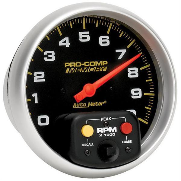AutoMeter 6801 AutoMeter Pro-Comp Tachometers | Summit Racing
