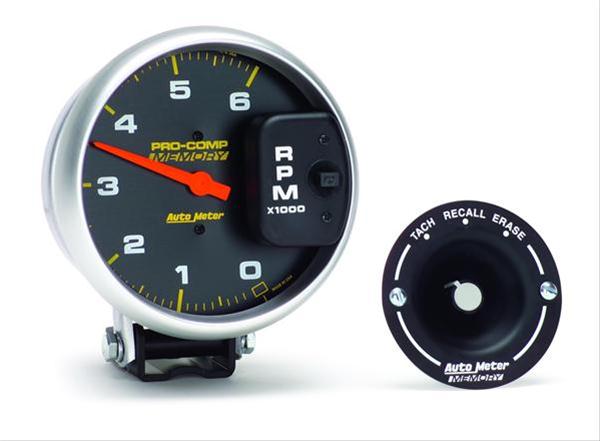 AutoMeter 6806 AutoMeter Pro-Comp Memory Tachometers | Summit Racing