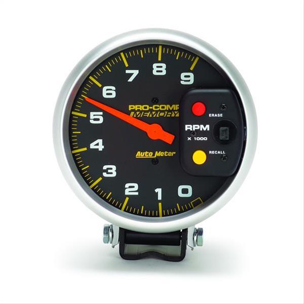 AutoMeter 6809 AutoMeter Pro-Comp Memory Tachometers | Summit Racing