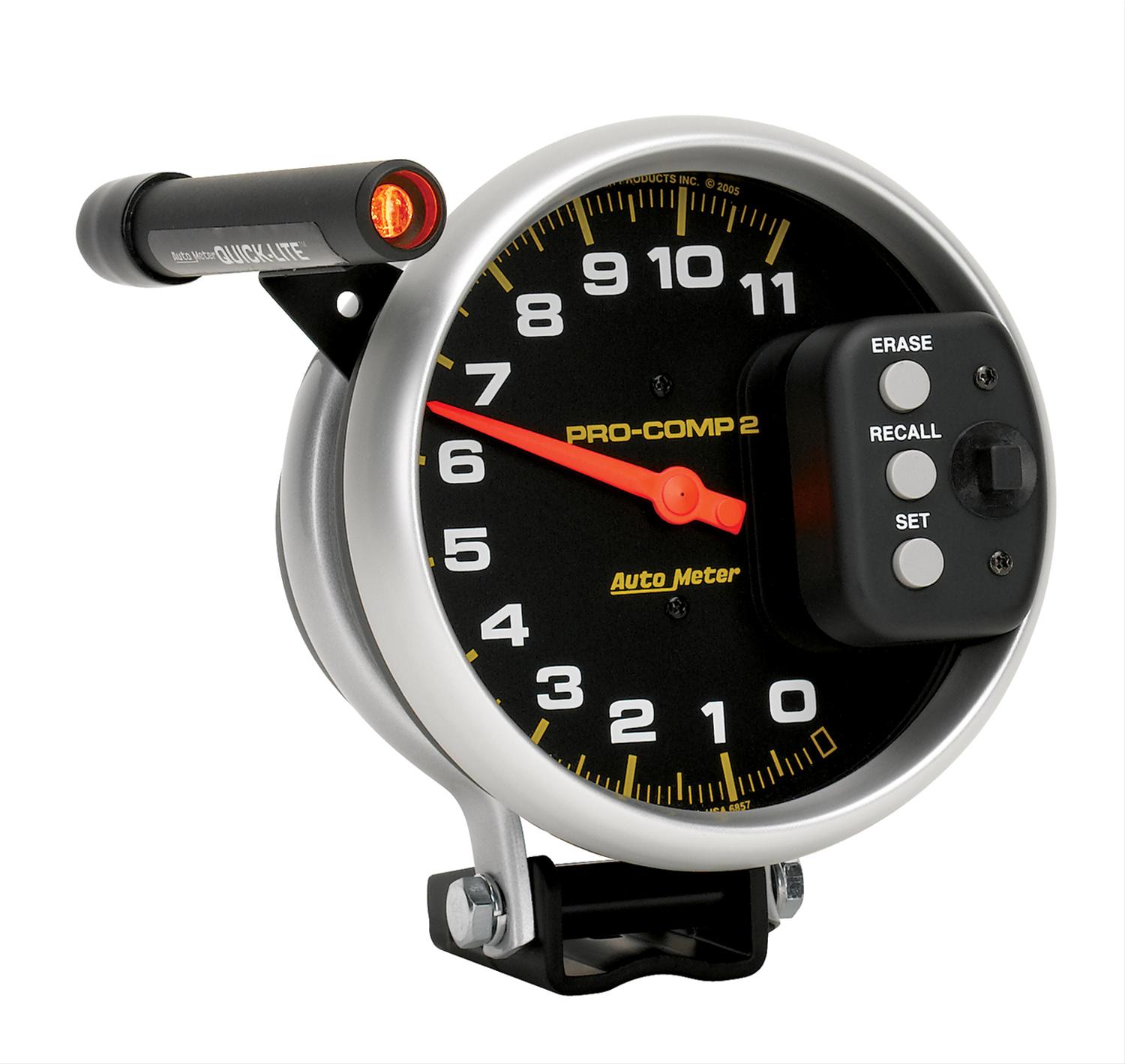 AutoMeter 6857 AutoMeter Pro-Comp II Tachometers | Summit Racing