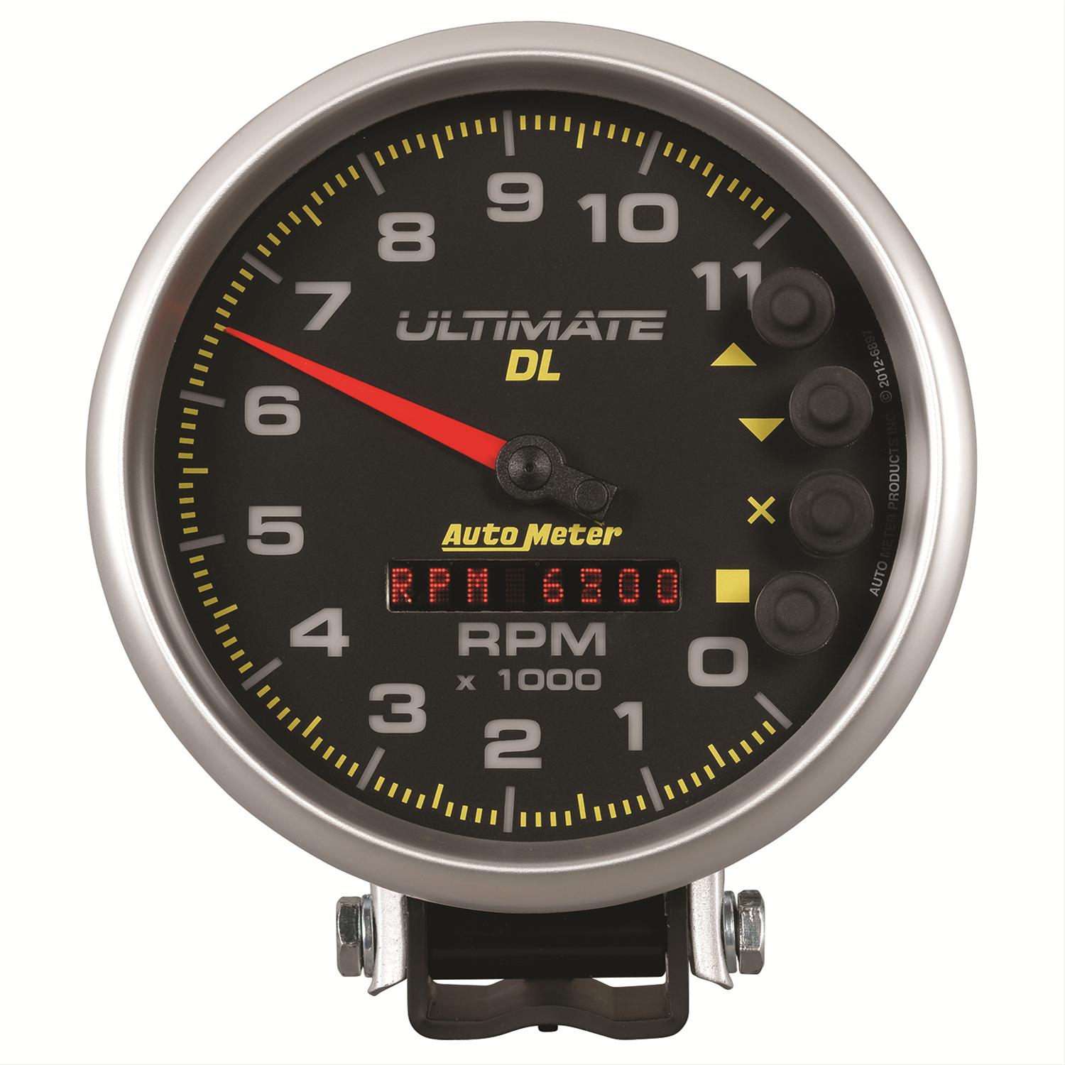 AutoMeter 6897 AutoMeter Ultimate DL Tachometers | Summit Racing