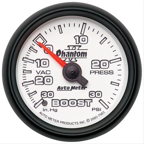 AutoMeter 7503 AutoMeter Phantom II Analog Gauges | Summit Racing