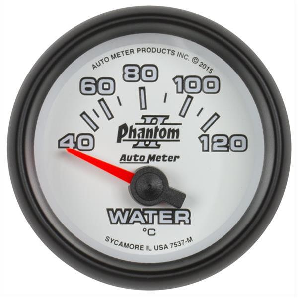 AutoMeter 7537-M AutoMeter Phantom II Analog Gauges | Summit Racing