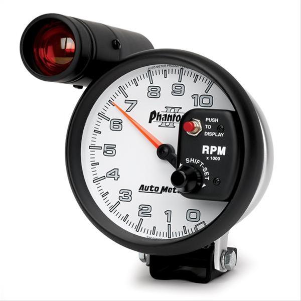 AutoMeter 7599 AutoMeter Phantom II Tachometers | Summit Racing