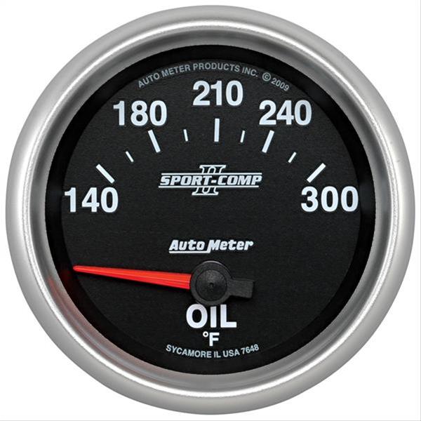 AutoMeter 7648 AutoMeter Sport-Comp II Analog Gauges | Summit Racing