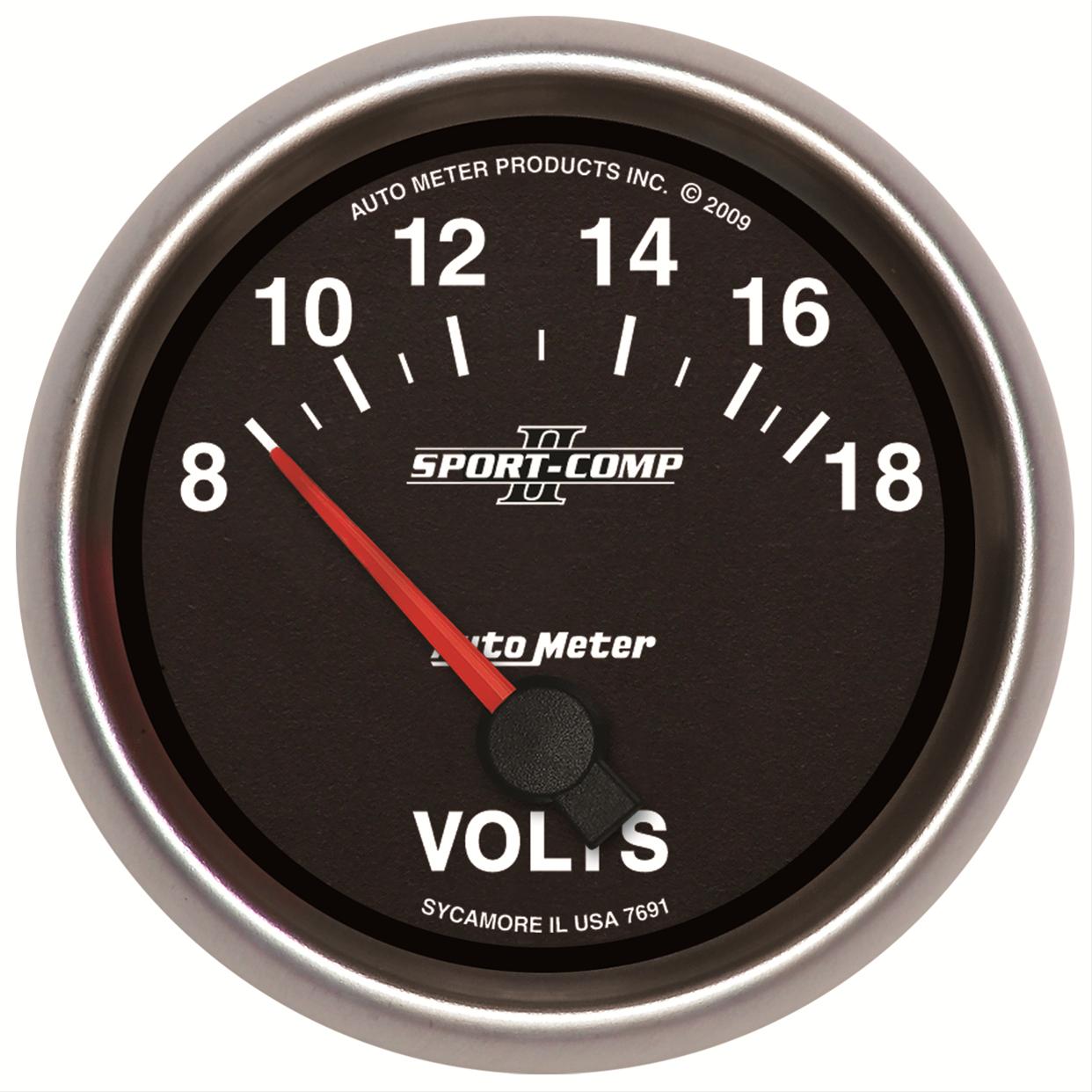 AutoMeter 7791 AutoMeter Ultra-Lite II Analog Gauges | Summit Racing
