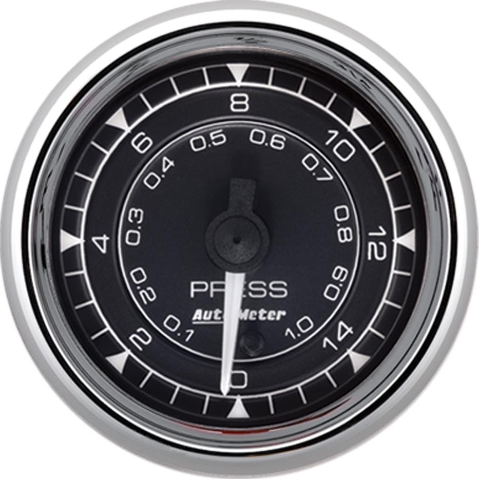 AutoMeter 9762 AutoMeter Chrono Chrome Series Analog Gauges | Summit Racing