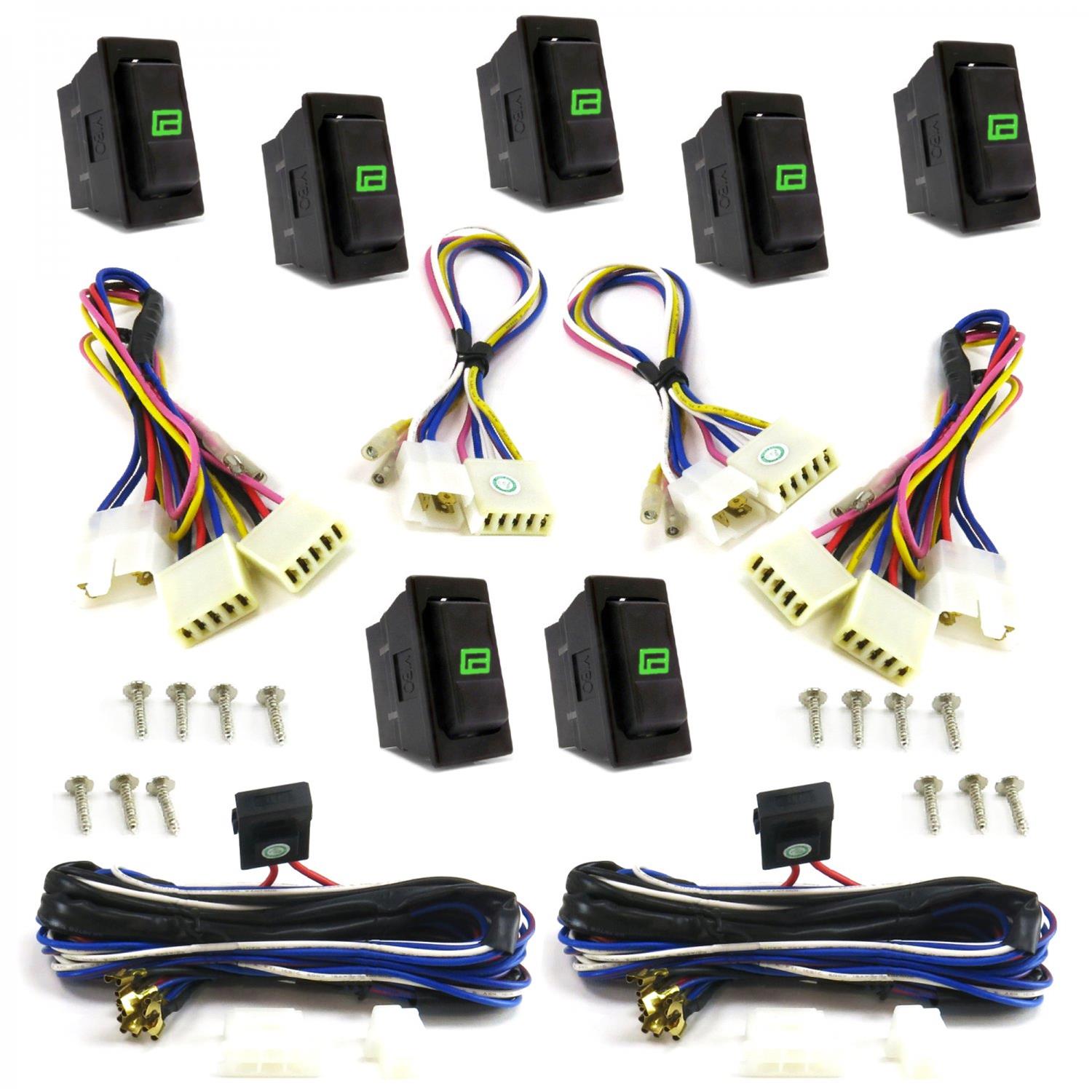 AutoLoc AUT73RSO AutoLoc Power Window Switch Kits | Summit Racing