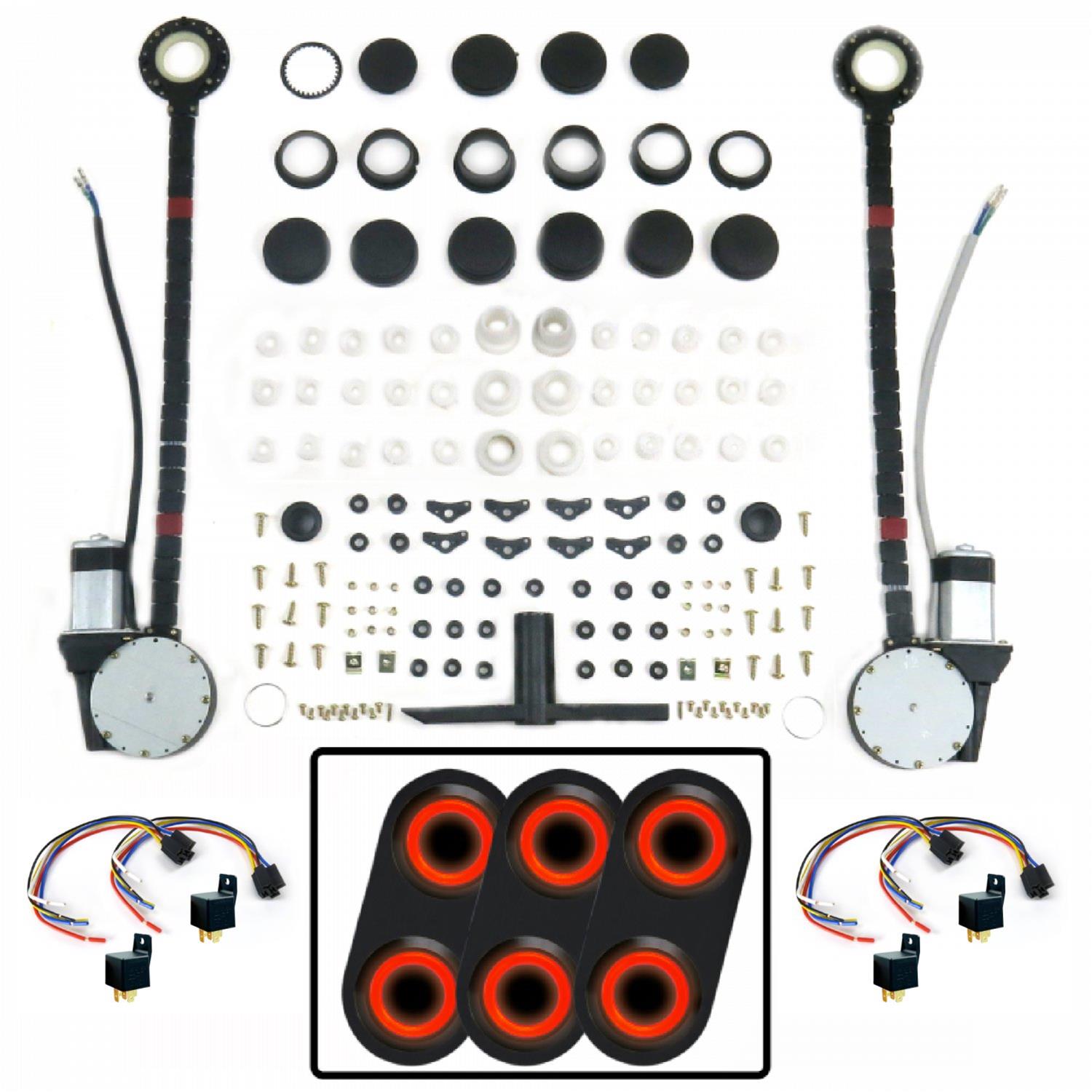 AutoLoc AUTPW46ABA213 AutoLoc Universal Power Window Conversion Kits ...