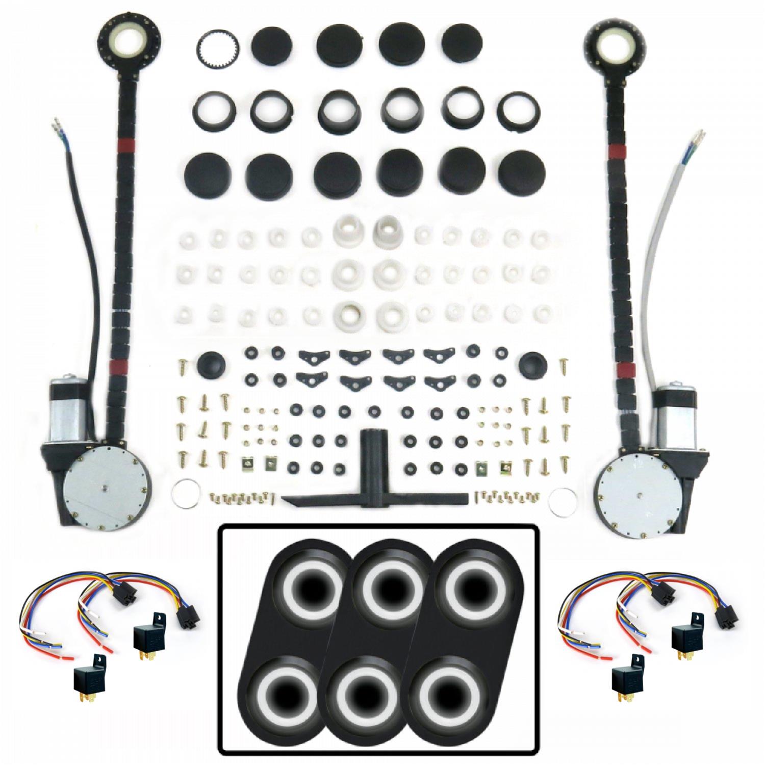 AutoLoc AUTPW46ABA233 AutoLoc Universal Power Window Conversion Kits ...