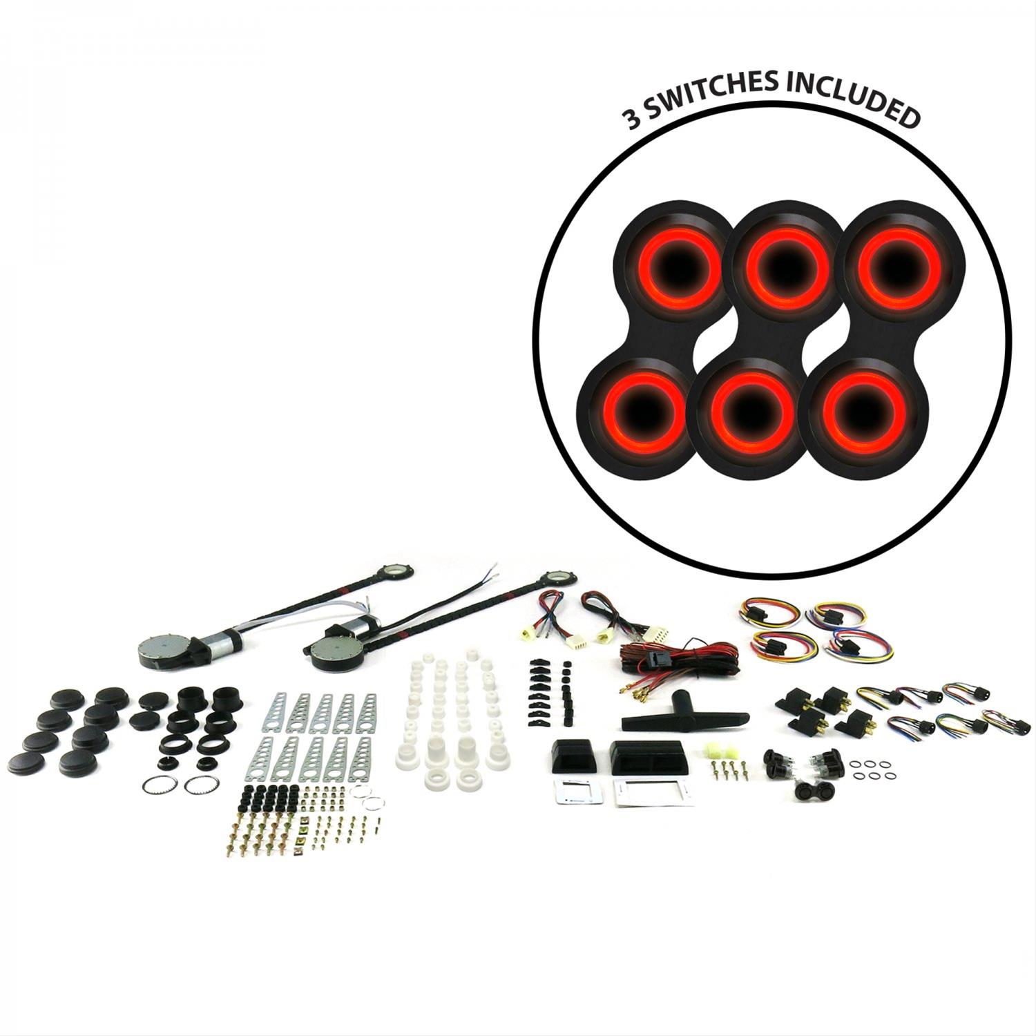AutoLoc AUTPW46ABB213 AutoLoc Universal Power Window Conversion Kits ...