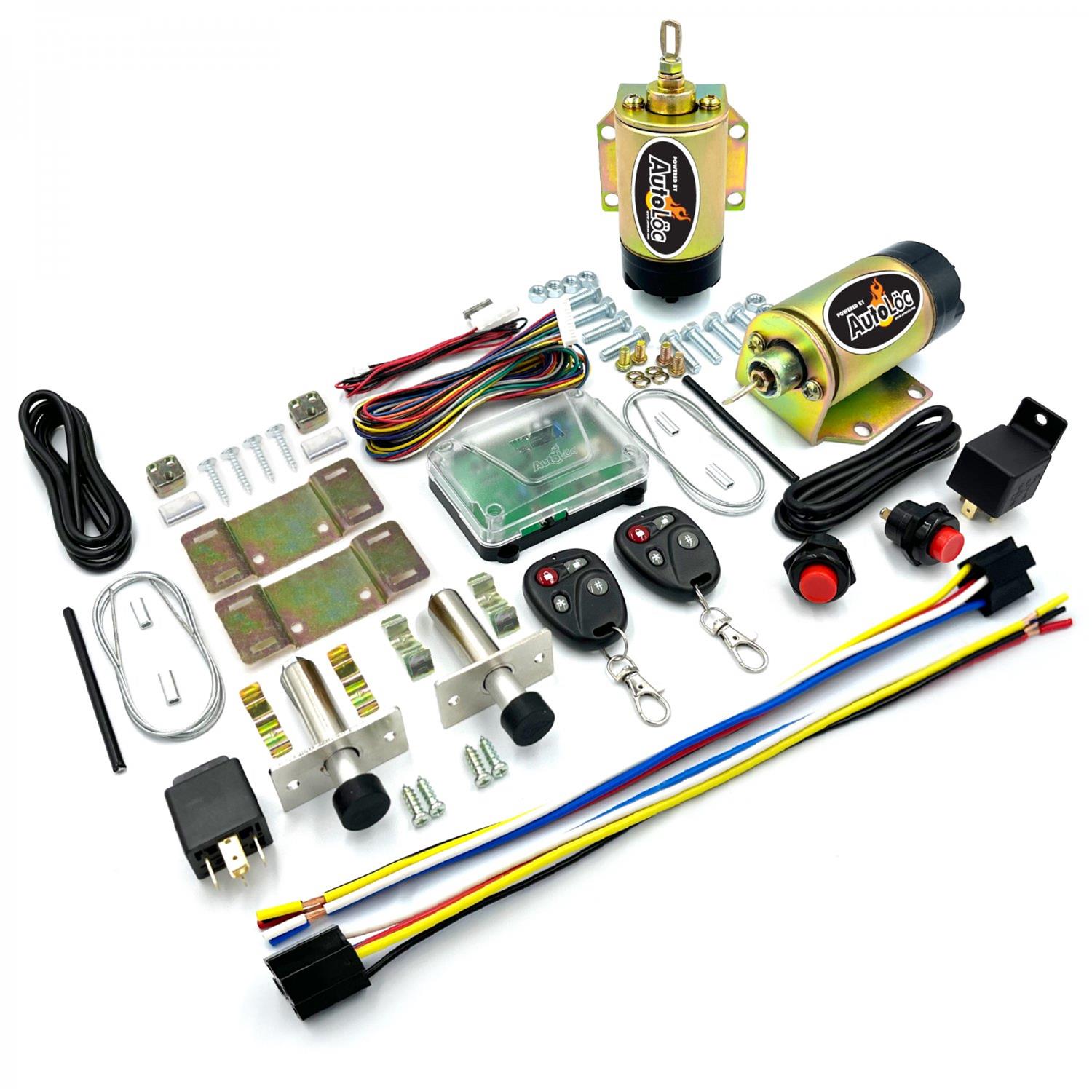 AutoLoc AUTSVPRO34K AutoLoc 35 lbs. Remote Shaved-Door Popper Kits with ...
