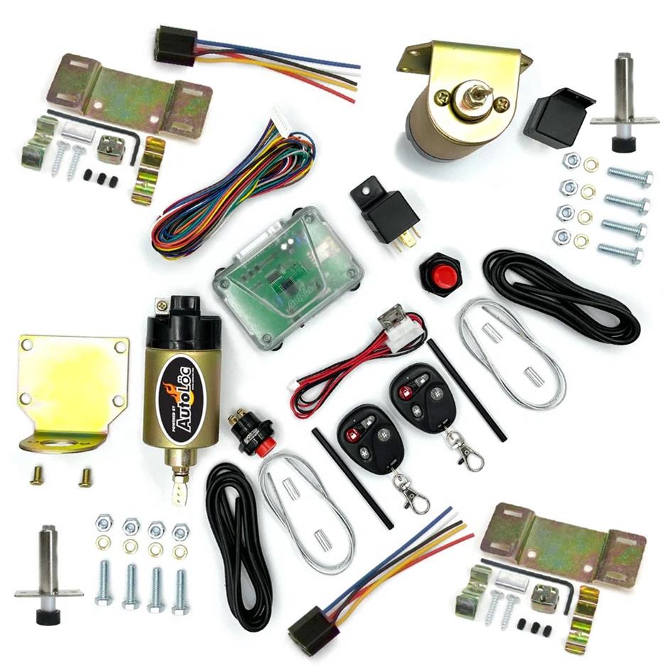AutoLoc AUTSVPRO54K AutoLoc 50 lbs. Remote Shaved Door Popper Kits with ...