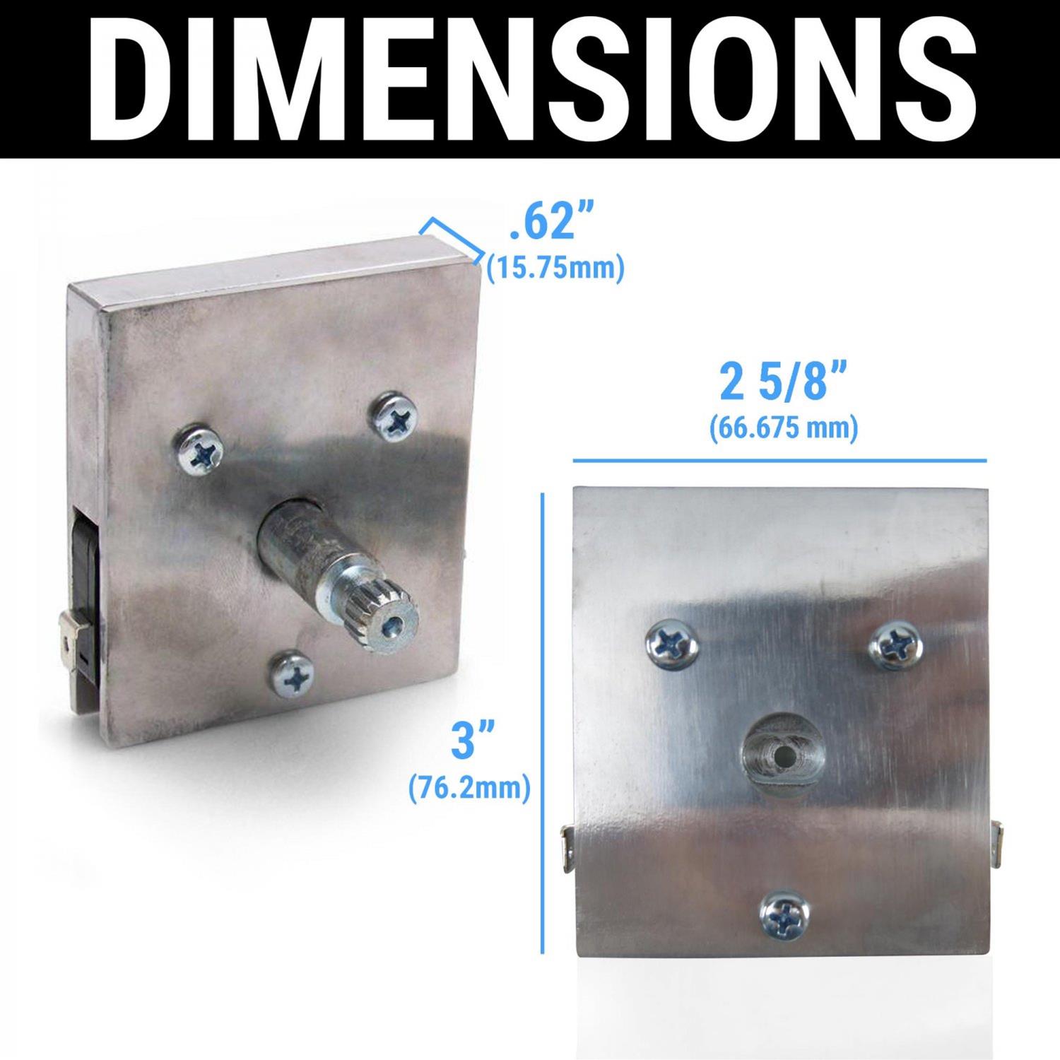 AutoLoc AUT9D6AC0 AutoLoc Electric Window Crank Switches | Summit Racing