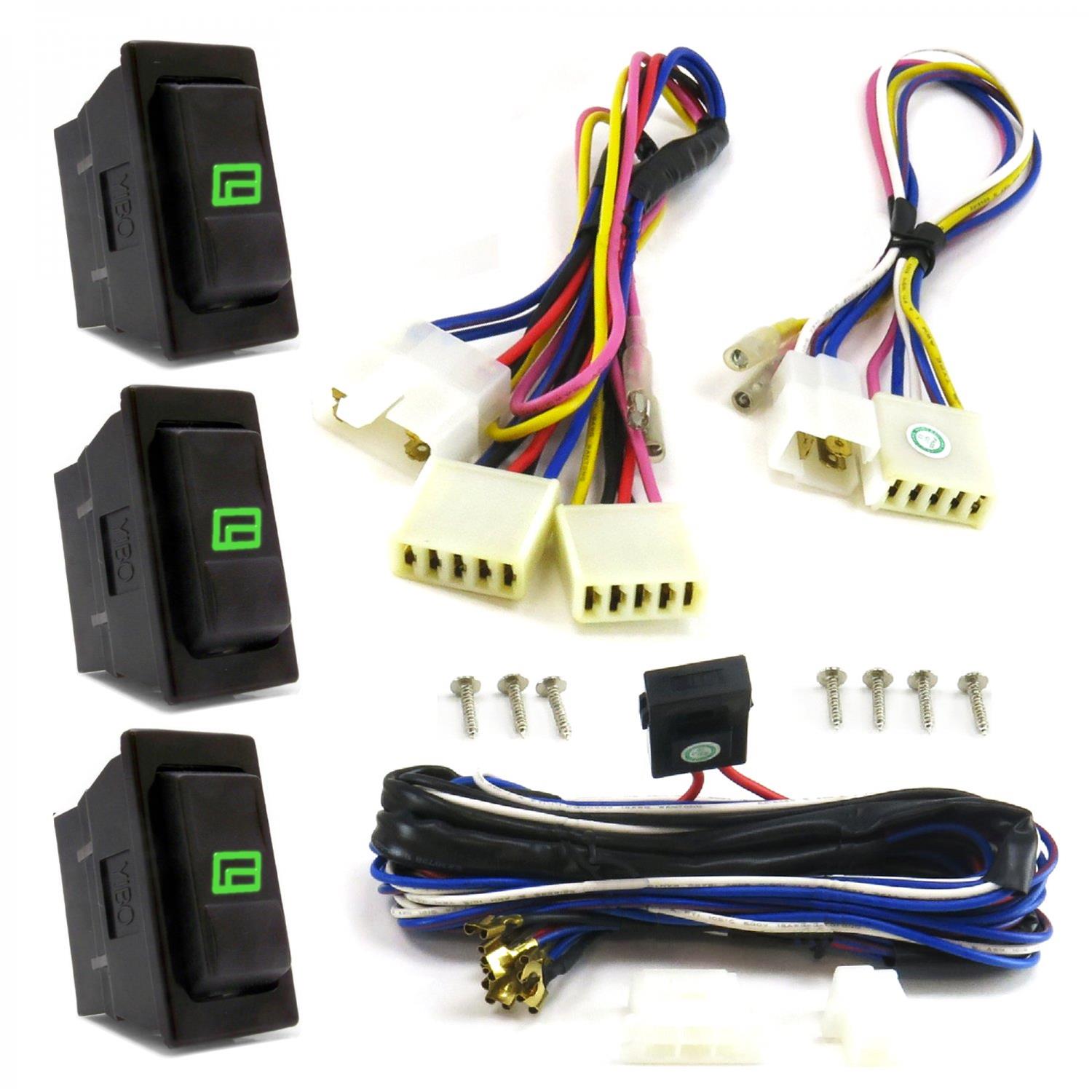 AutoLoc AUT33RSO AutoLoc Power Window Switch Kits | Summit Racing