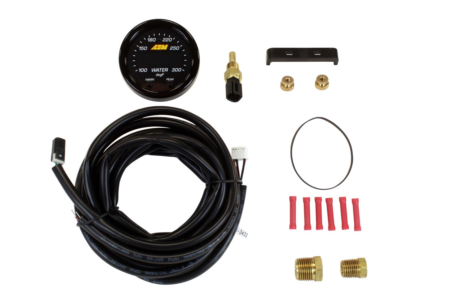 AEM Electronics 30-0302 AEM Electronics X-Series Temperature Gauges ...
