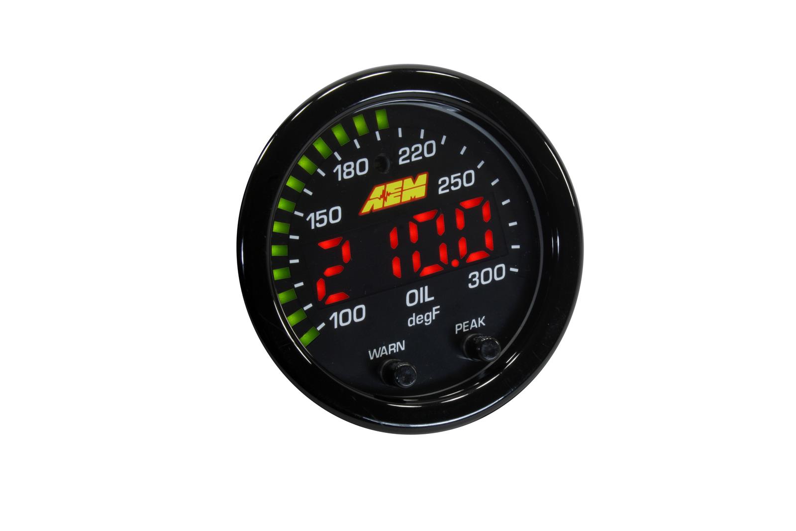 AEM Electronics 30-0302 AEM Electronics X-Series Temperature Gauges ...