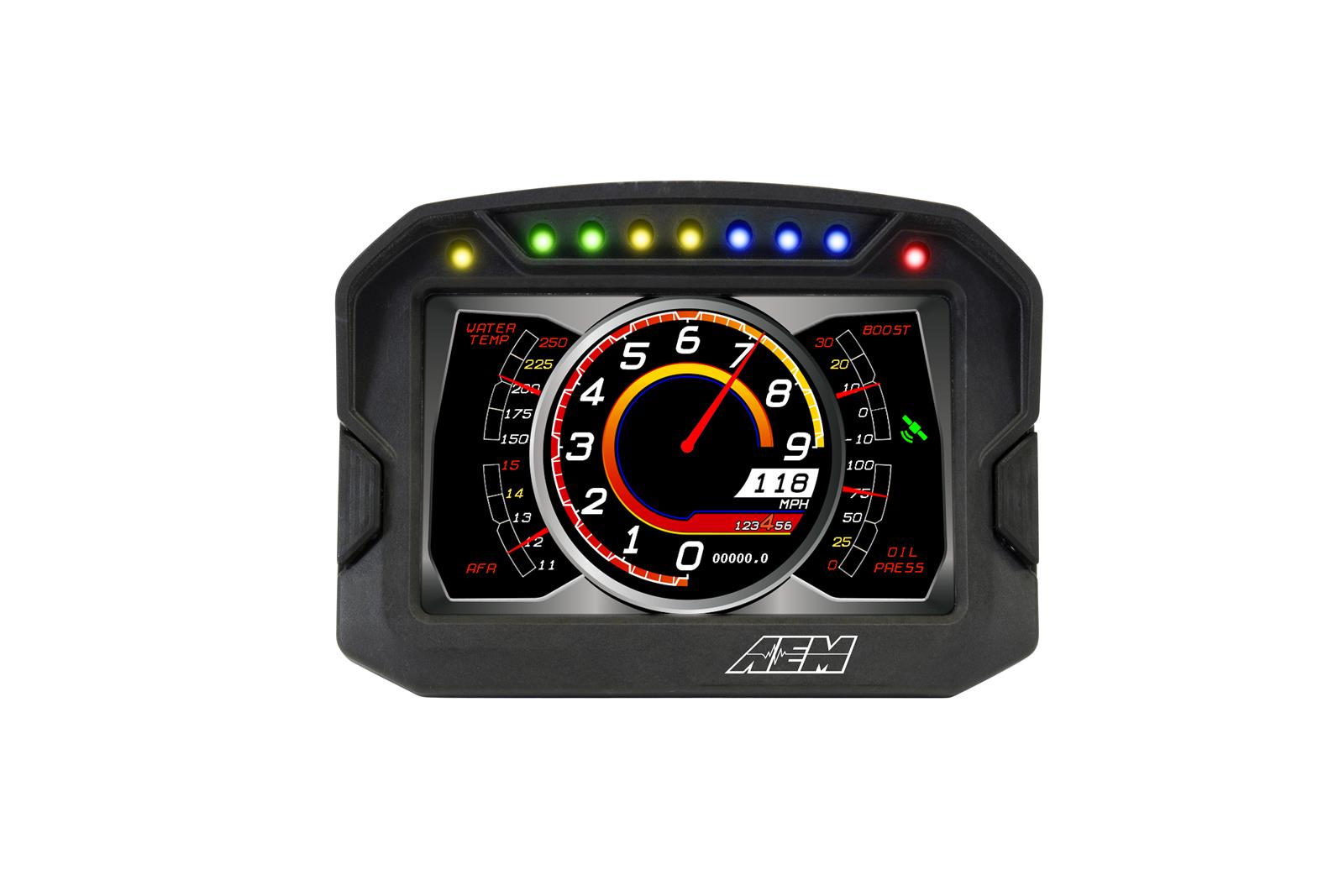AEM Electronics 30-5600 AEM Electronics CD-5 Carbon Digital Racing Dash ...