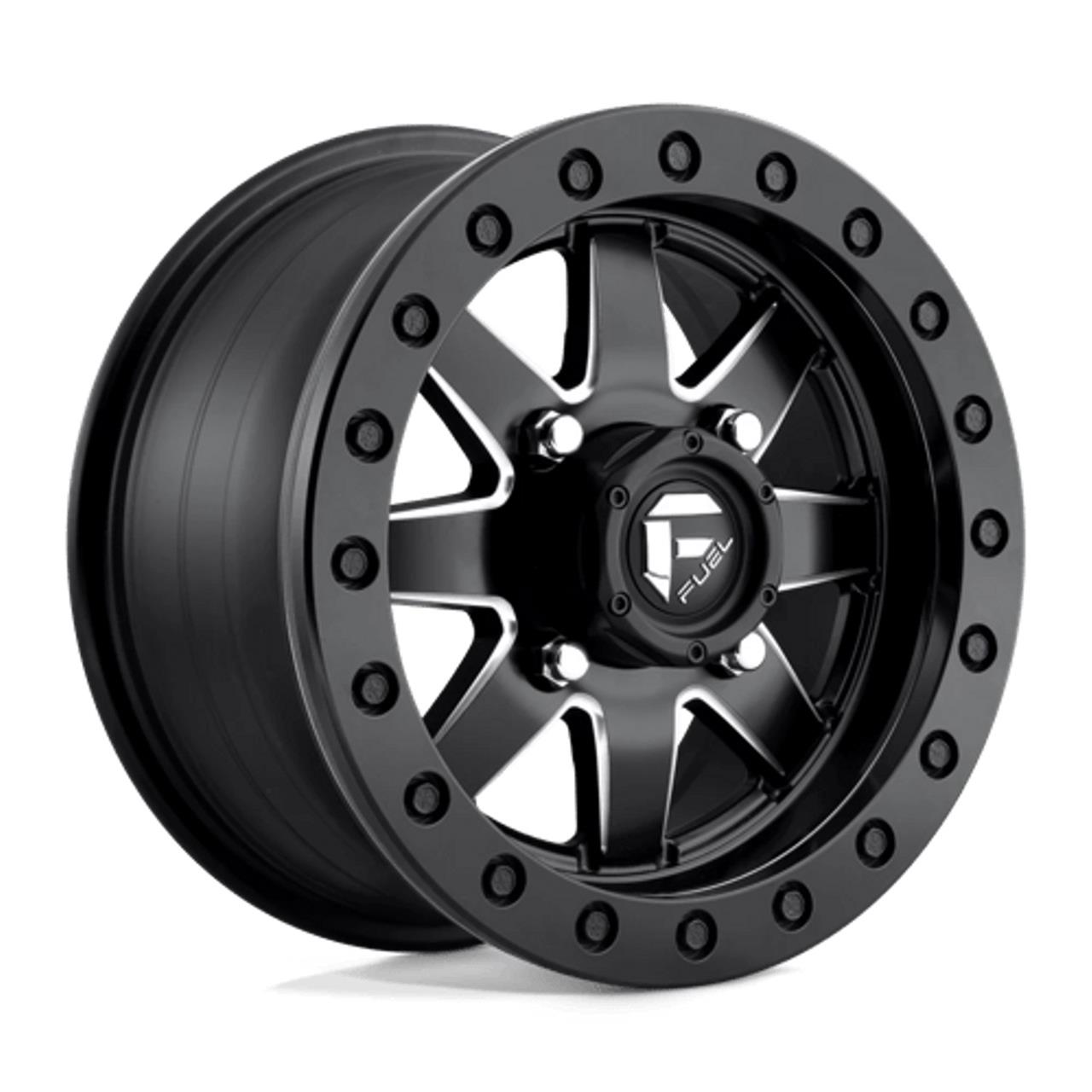 Fuel Off-Road D938 Maverick UTV Beadlock Matte Black Milled Wheels ...