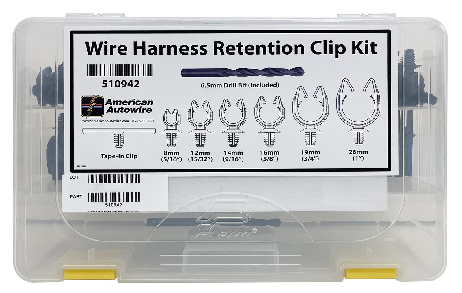 American Autowire 510942 American Autowire Wire Harness Retention Clip ...