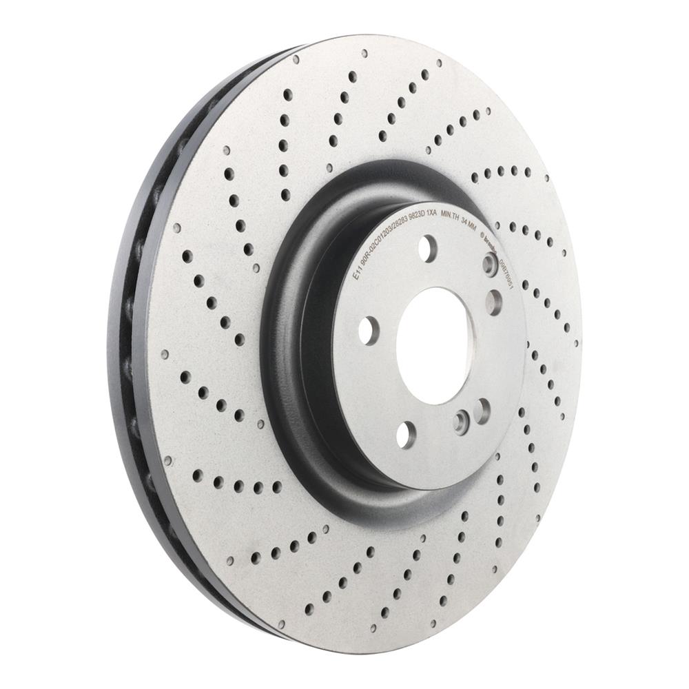 Brembo 09.B769.51 Brembo Prime UV Coated Brake Rotors | Summit Racing