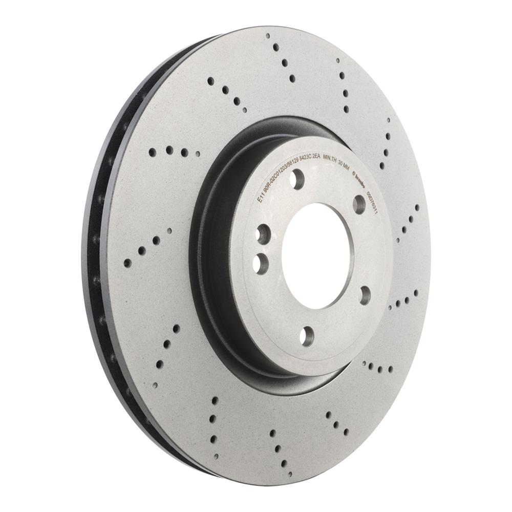 Brembo 09.D763.11 Brembo Prime UV Coated Brake Rotors | Summit Racing