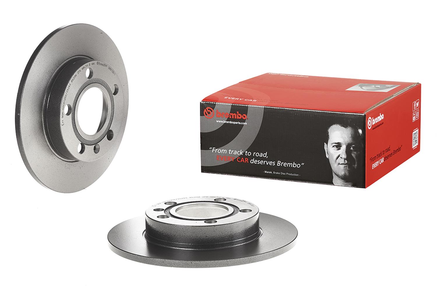 Brembo KT00736 Brembo Disc Brake Pad and Rotor Kits | Summit Racing