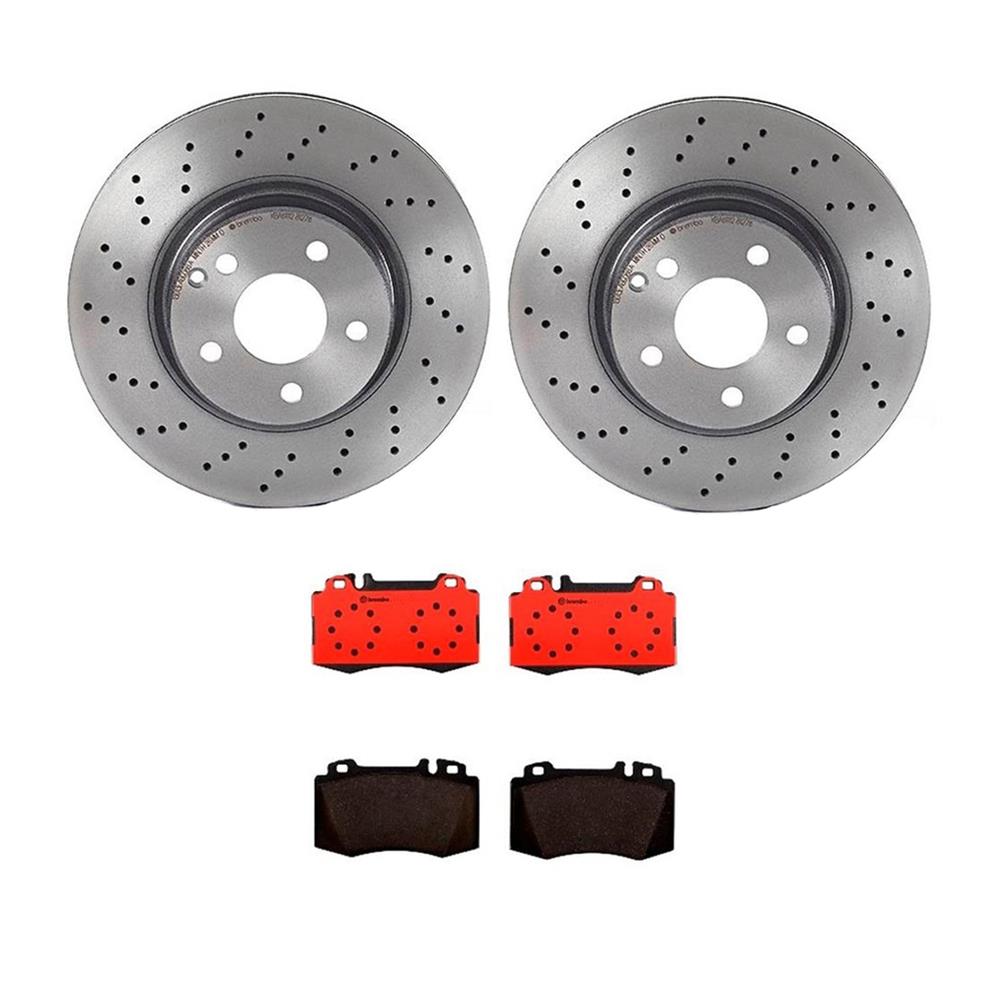 Brembo KT00B43 Brembo Disc Brake Pad and Rotor Kits | Summit Racing