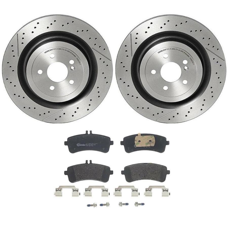 Brembo KT04492 Brembo Disc Brake Pad and Rotor Kits | Summit Racing