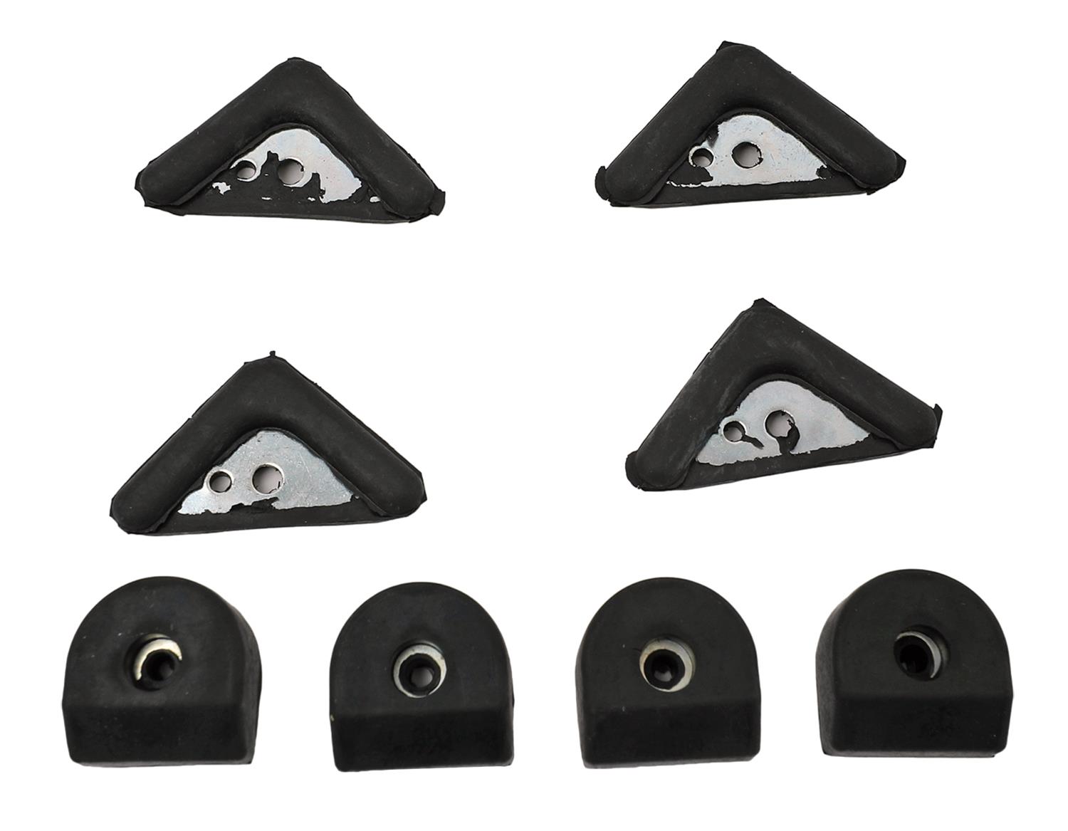 Bob Drake Reproductions 48-16761 Bob Drake Hood Bumper Kits | Summit Racing