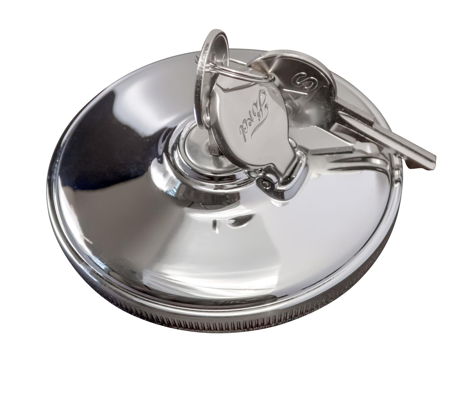 Bob Drake Reproductions 48-18416 Bob Drake Locking Gas Caps | Summit Racing
