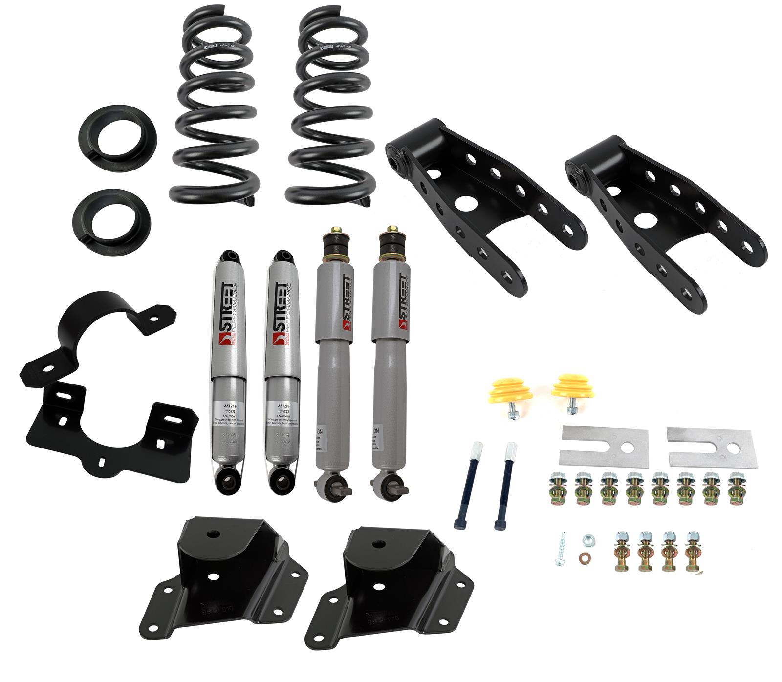 Belltech 670SP Belltech Lowering Kits with Street Performance Shock ...