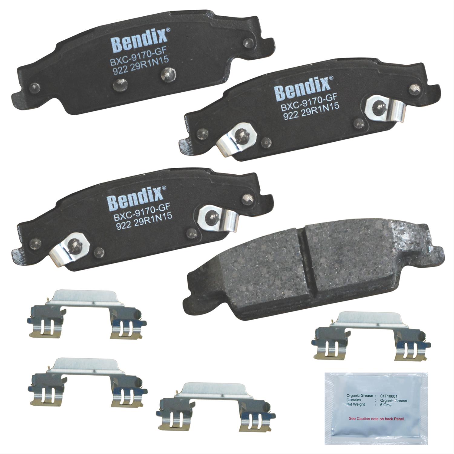 Bendix Brakes CFC922 Bendix Brakes Premium Copper-Free Brake Pads ...