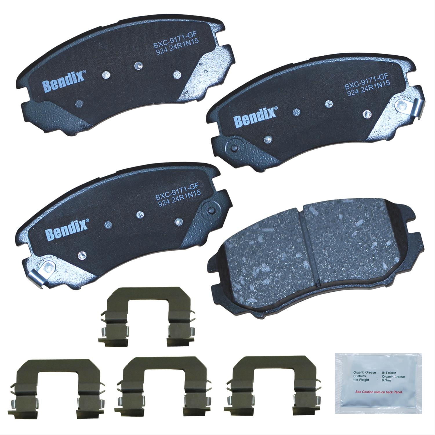 Bendix Brakes CFC924 Bendix Brakes Premium Copper-Free Brake Pads ...