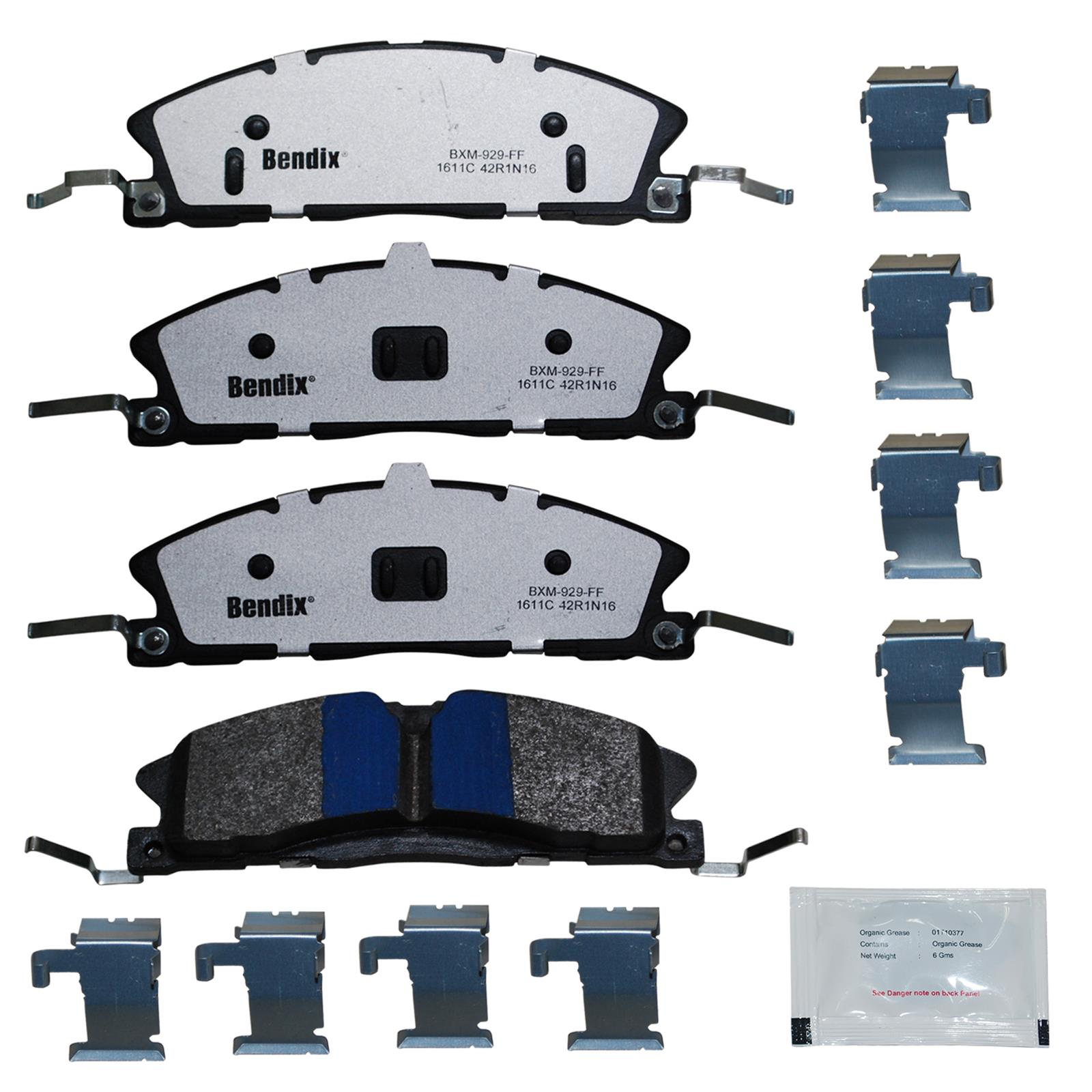 Bendix Brakes MKD1611CFM Bendix Brakes Fleet MetLok Brake Pads | Summit ...