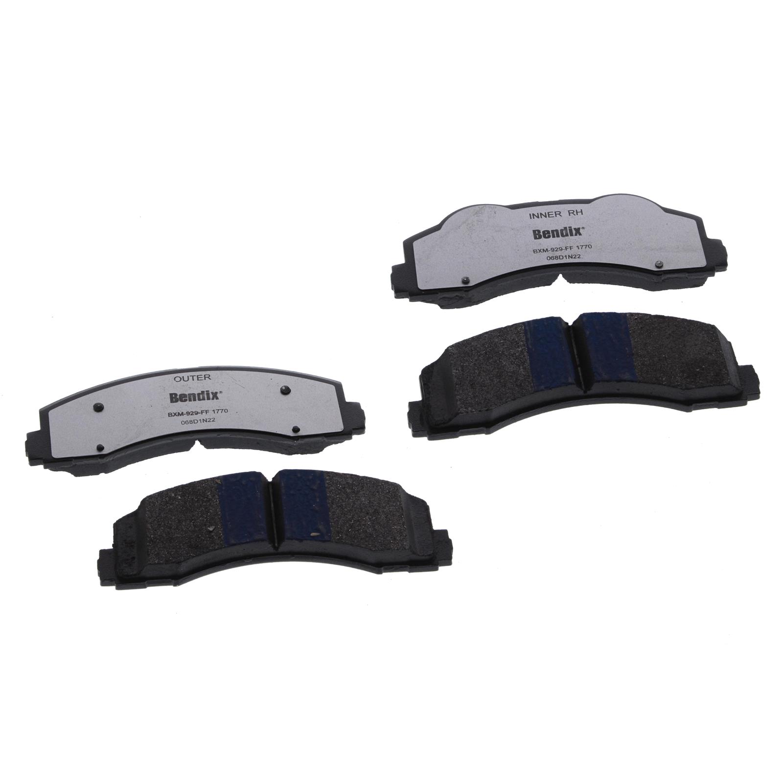 Bendix Brakes MKD1770FM Bendix Brakes Fleet MetLok Brake Pads | Summit ...