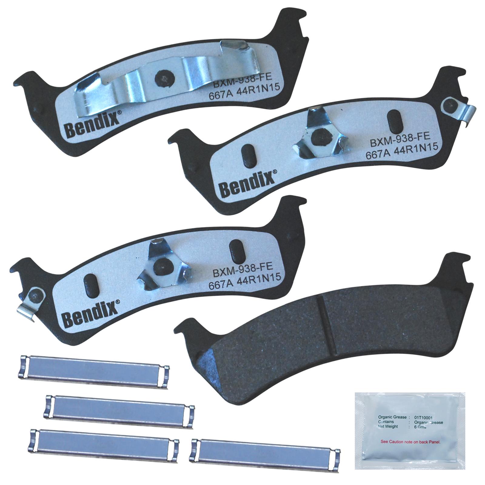 Bendix Brakes MKD667AFM Bendix Brakes Fleet MetLok Brake Pads | Summit ...