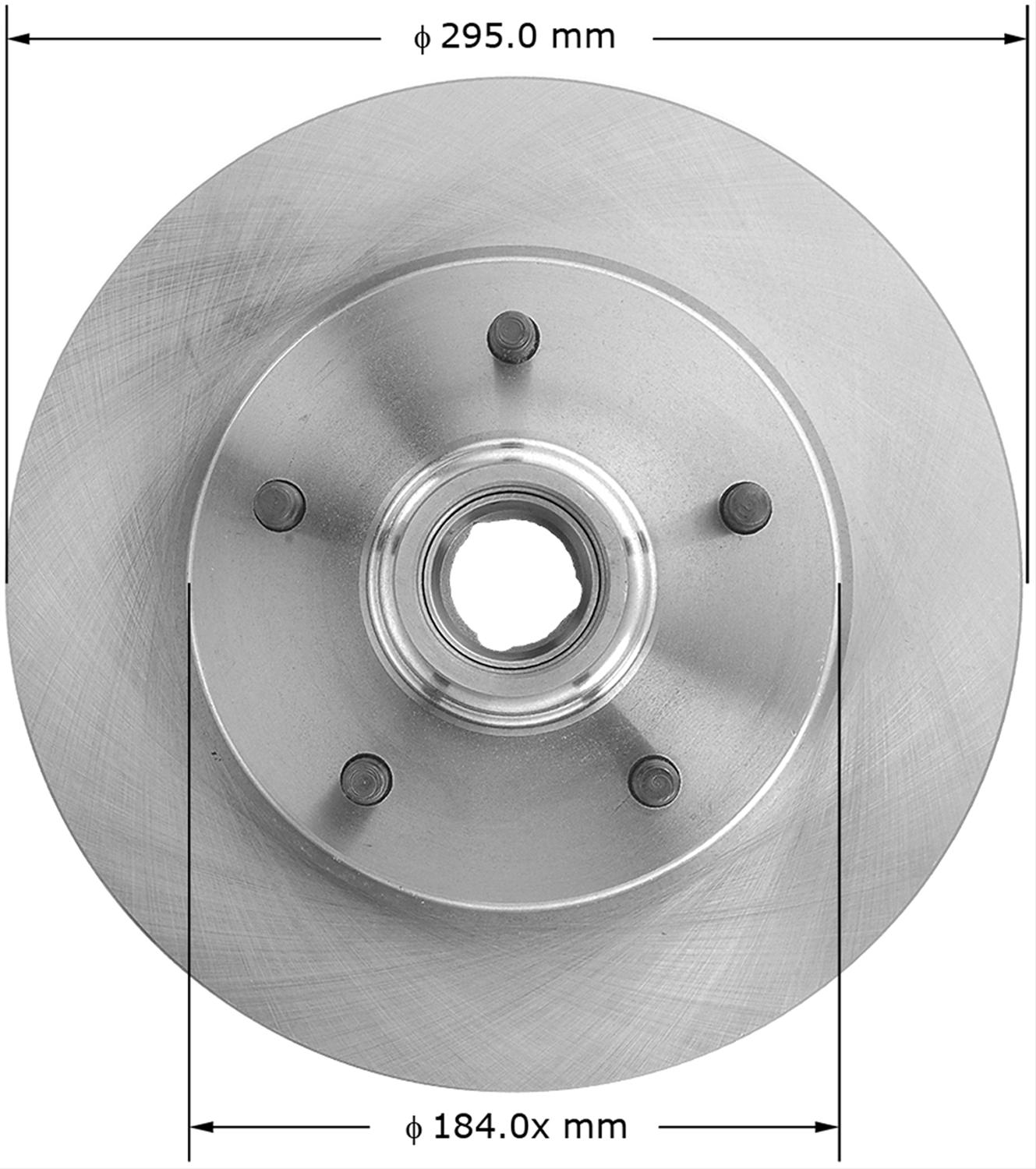 Bendix Brakes PRT1921 Bendix Brakes Global Brake Rotors | Summit Racing