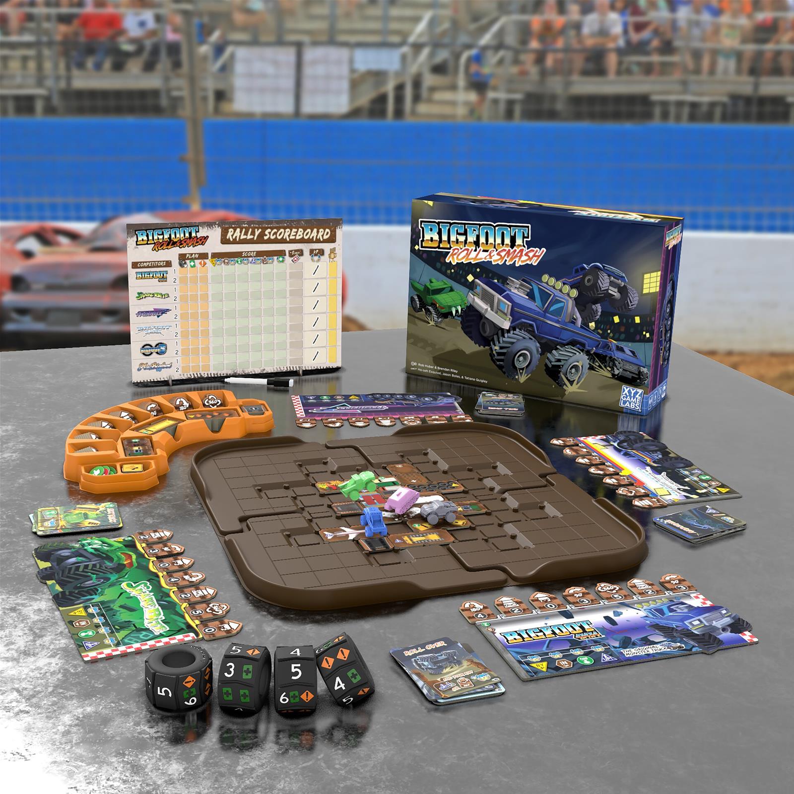 Bigfoot 4X4 BFRSGAME BIGFOOT® Roll and Smash Board Game | Summit Racing
