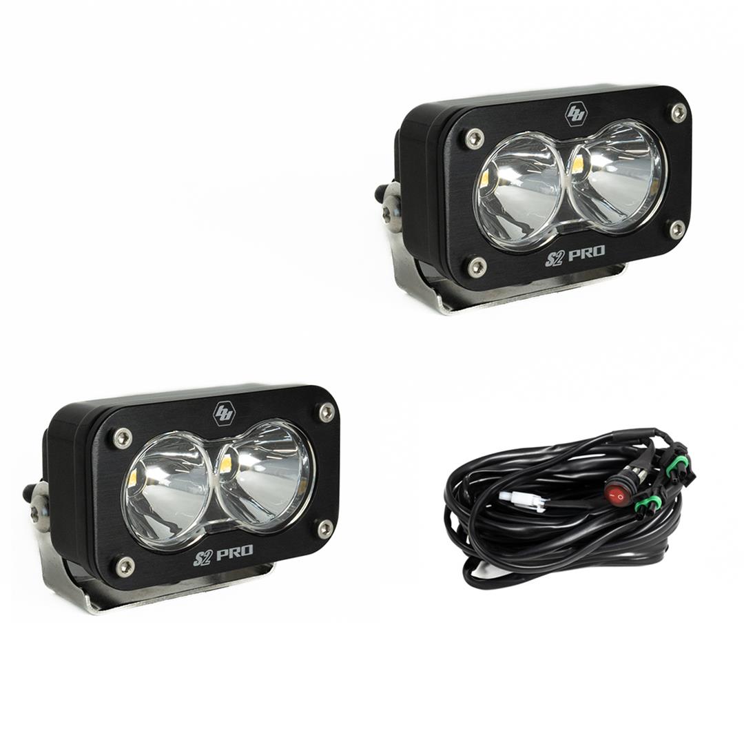 Baja Designs 487801 Baja Designs S2 Pro LED Light Pods | Summit Racing