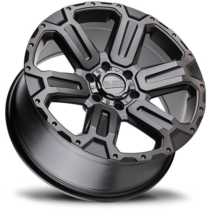 Black Rhino Wheels 1785WKA126140G12 Black Rhino Wanaka Matte Gunmetal ...