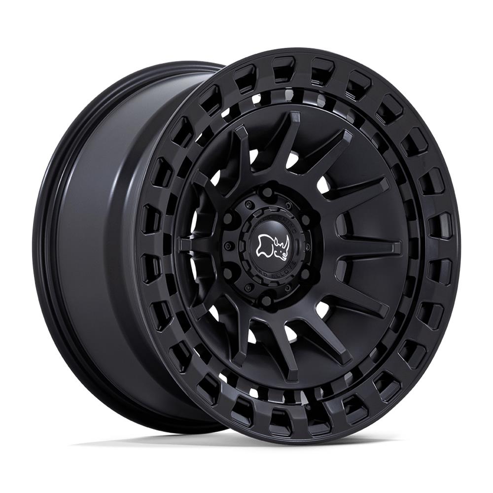Black Rhino Wheels BR009MX18905000 Black Rhino Barrage Matte Black ...