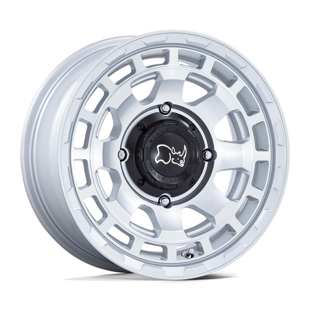 Black Rhino Wheels BU002SD15704410 Black Rhino Chamber UTV Hyper Silver ...