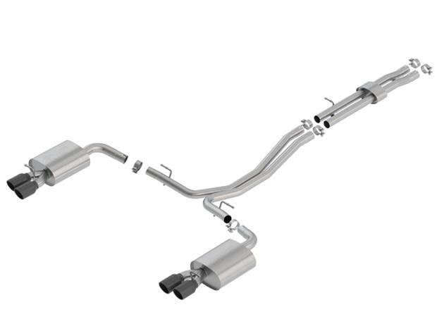 Borla 140765BC Borla S-Type Cat-Back Exhaust Systems | Summit Racing