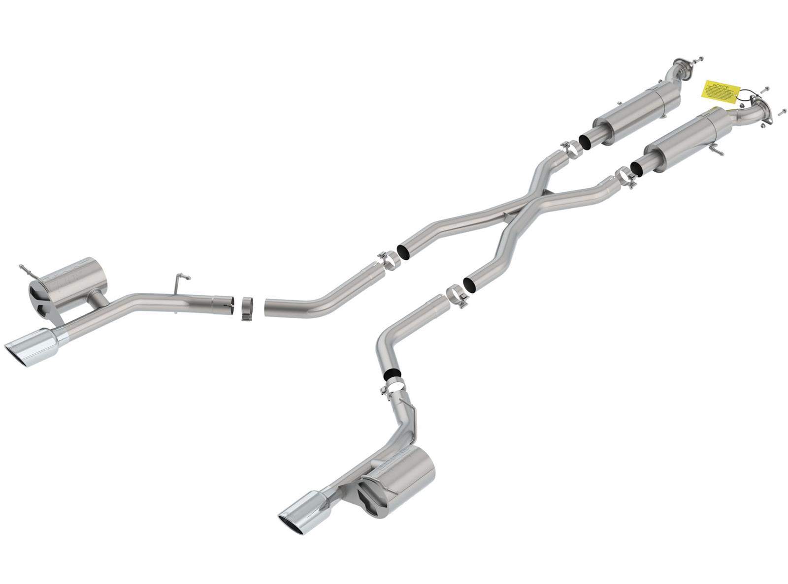 Borla 140791 Borla S-Type Cat-Back Exhaust Systems | Summit Racing